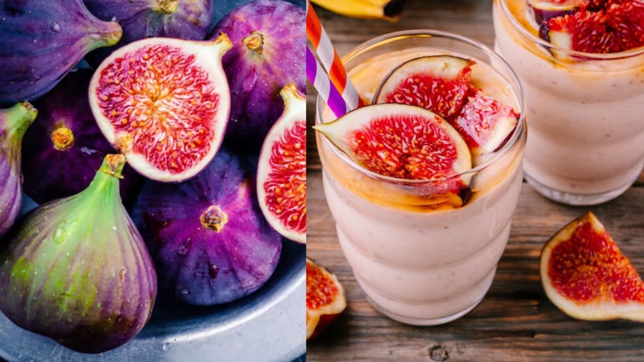 Fresh Fig Milk Shake I അത്തിപ്പഴം ജ്യൂസ് I Fig Milk Shake I Athipazham ...