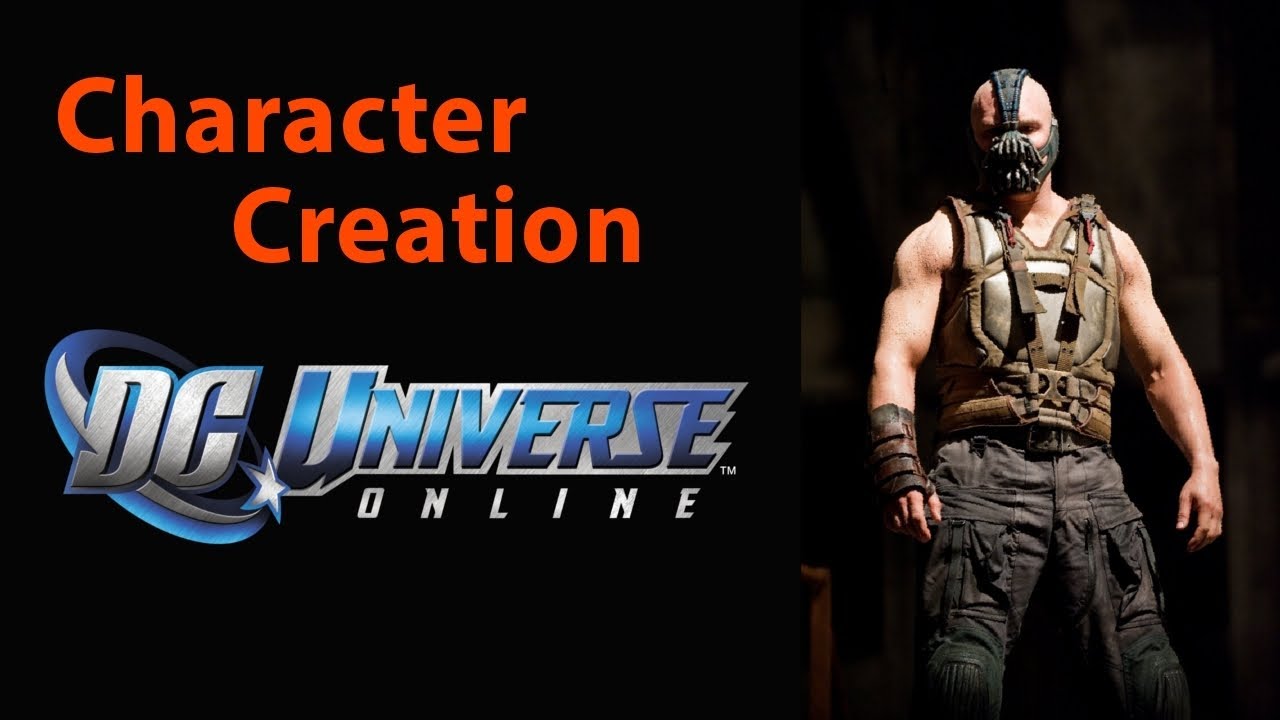 DC Universe | BANE (Actual Version) | Character creation [HD] - YouTube