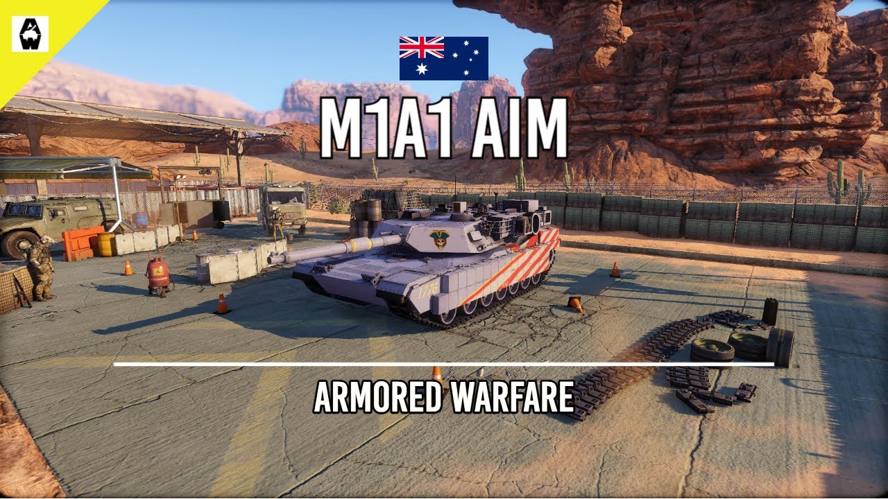 🇦🇺 Max Out | M1A1 AIM | Tier VIII Main Battle Tank | Armored Warfare ...