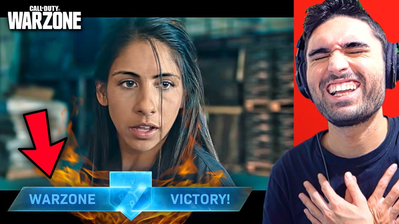 Call of Duty Warzone in REAL LIFE ( Crazy Win Footage Reaction) - YouTube