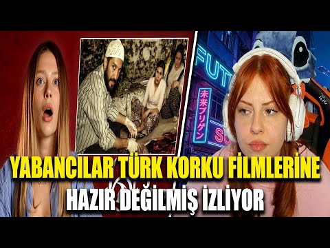 SILA ERTAŞ YABANCILAR TÜRK KORKU FİLMLERİNE HAZIR DEĞİLMİŞ İZLİYOR @TepkiKolik
