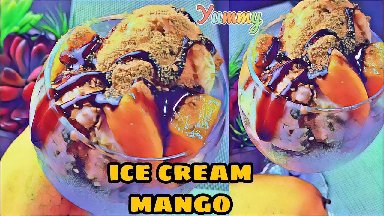Ice Cream Mango HOMEMADE I CHACHA RAYO - YouTube