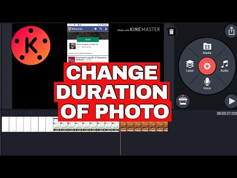 How to Change Duration of Photo in KineMaster 2025? - YouTube