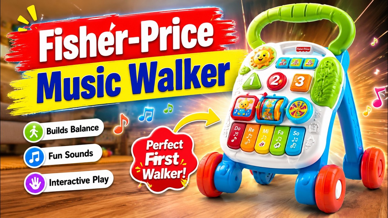Fisher-Price Music Walker Review: Best Baby Walking & Activity Toy ...