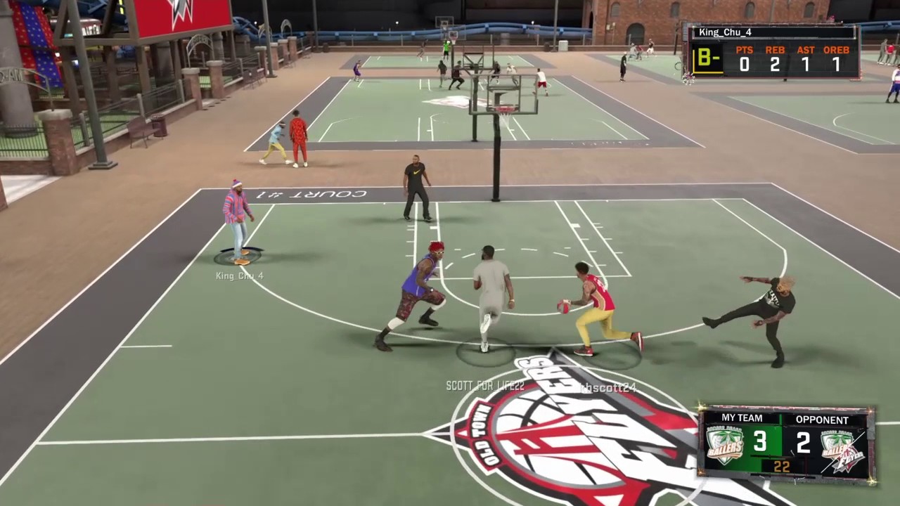 2k17 park Gameplay - YouTube