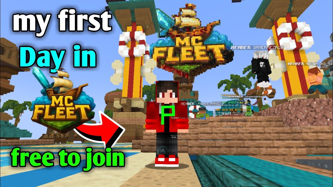How I joined MC Fleet Server || how to join in free #mcfleet - YouTube