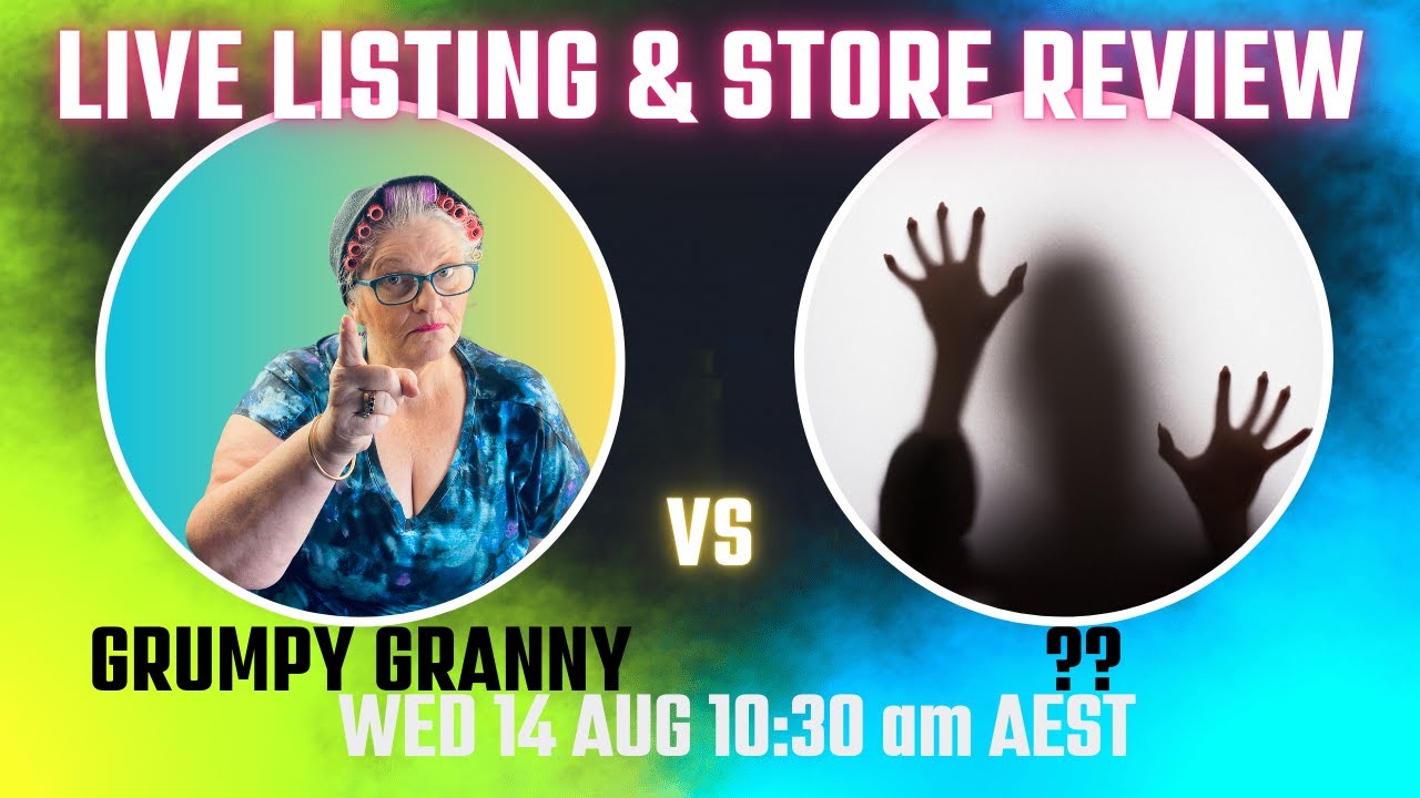 Grumpy Granny is Joined by a Guest Reseller for an eBay Store Review & Listing Improvement - YouTube