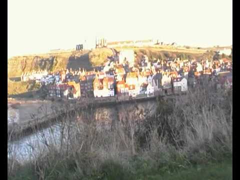 Views from the cliff top in Whitby - YouTube