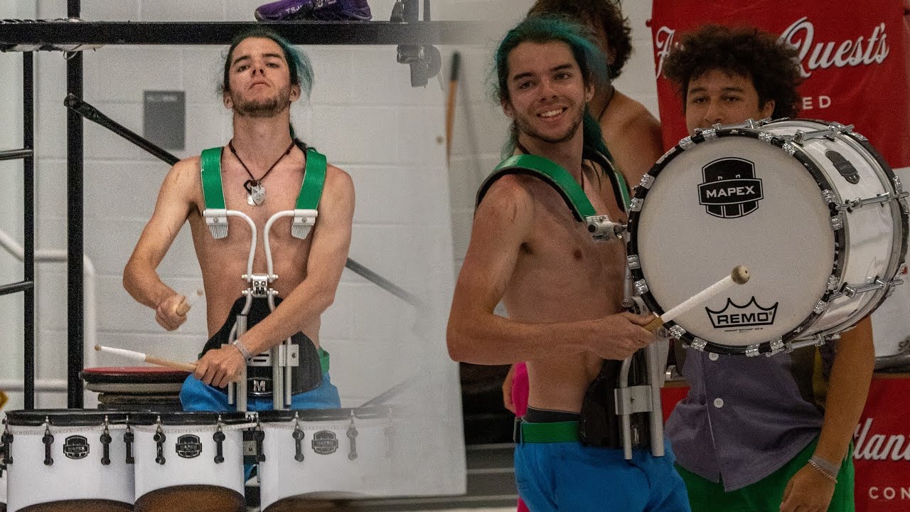 Q2 Indoor Percussion 2023 - Quad/Bass Cam - YouTube