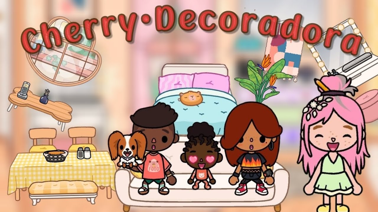 Primer trabajo como decoradora Cherry•Decoradora | Toca Boca | Toca ...