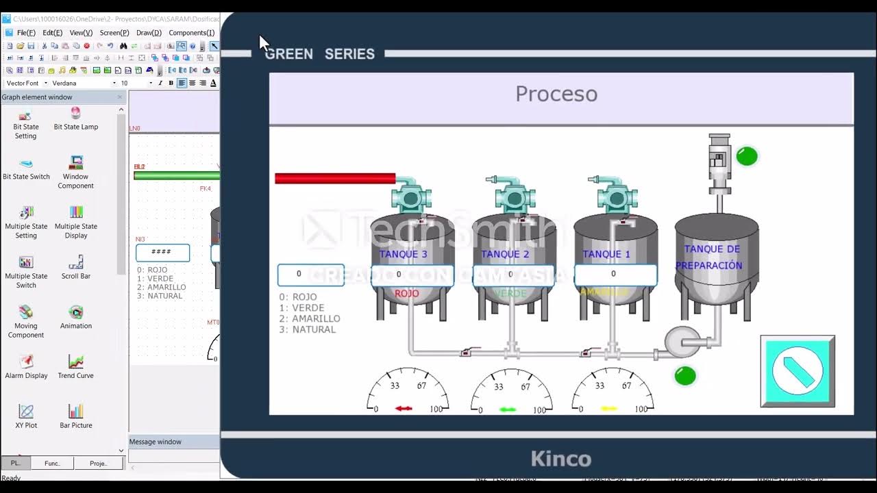 Comunicación ethernet TCP entre PLC Micro850 y HMI Kinco - YouTube