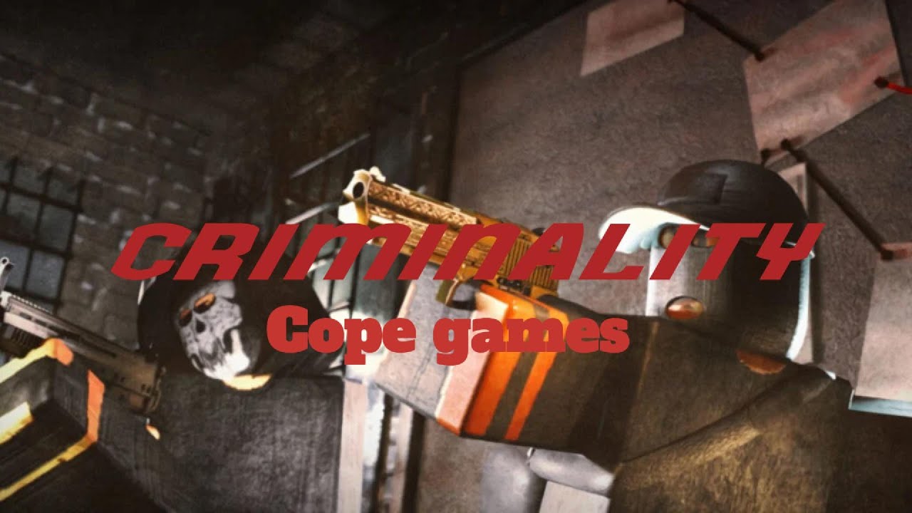 Roblox Criminality Cope games - YouTube