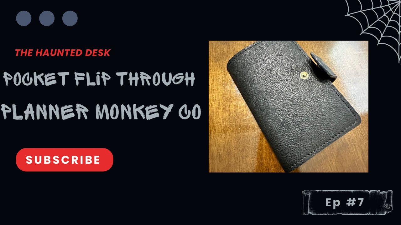 Planner Monkey Co Pocket Notebook Flip-Through | Stylish & Functional ...
