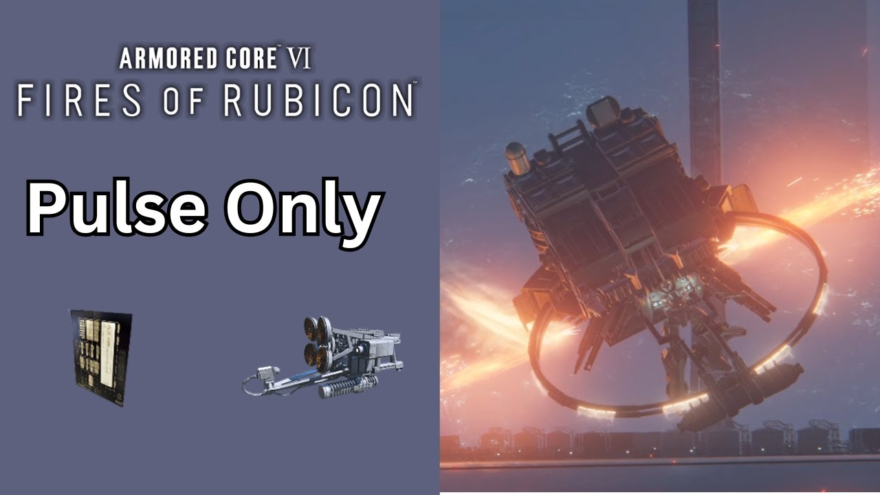 Can you beat Armored Core 6 with Pulse Damage only? - YouTube