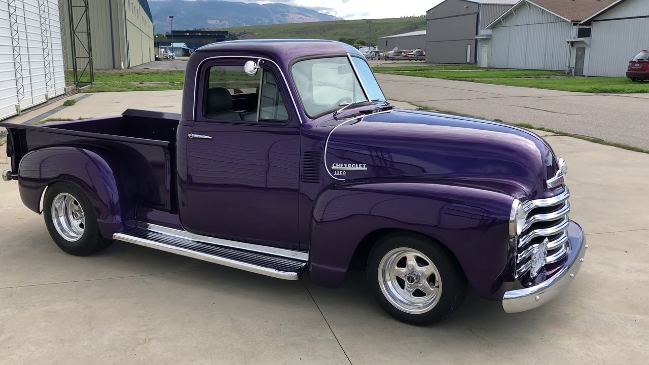 1952 Chevy 1300 Pickup Visits the Shop - YouTube