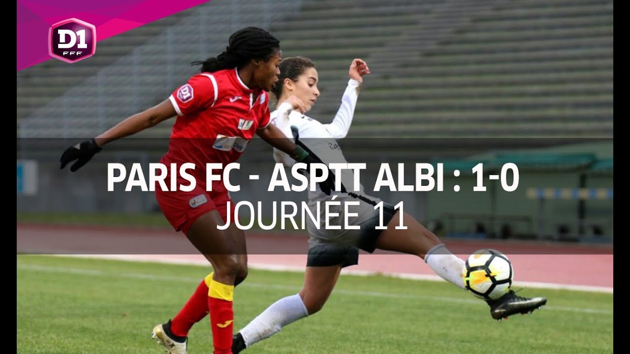 J11 : Paris FC - ASPTT Albi (1-0), le résumé - YouTube