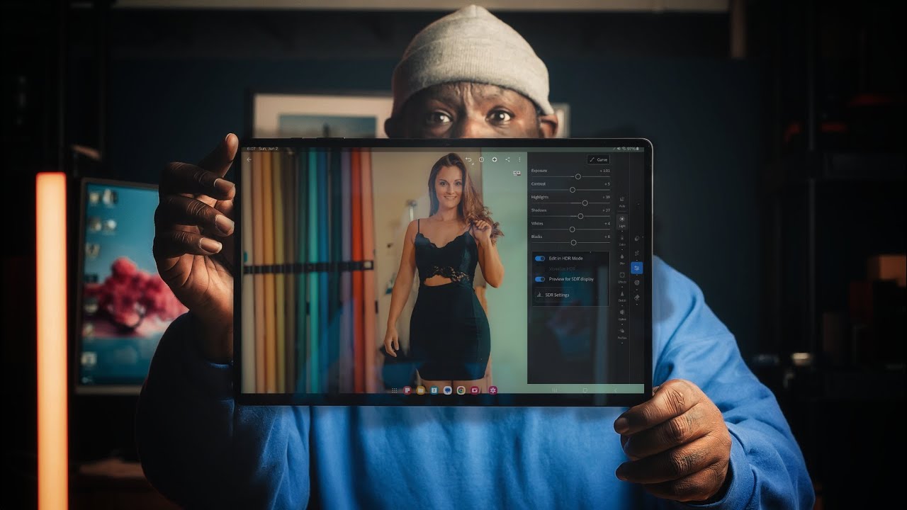 Silently Editing On My SAMSUNG GALAXY TAB S9 ULTRA. - YouTube