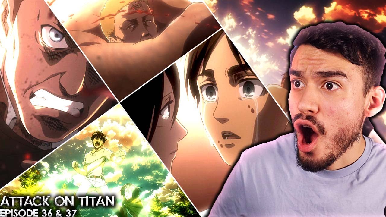 SEASON FINALE! Eren has THE COORDINATE?! | Attack on Titan Episode 36 ...