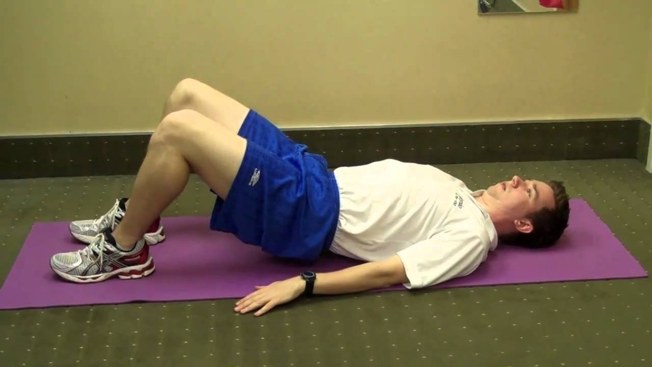 Physio in the City Double Leg Bridge - YouTube