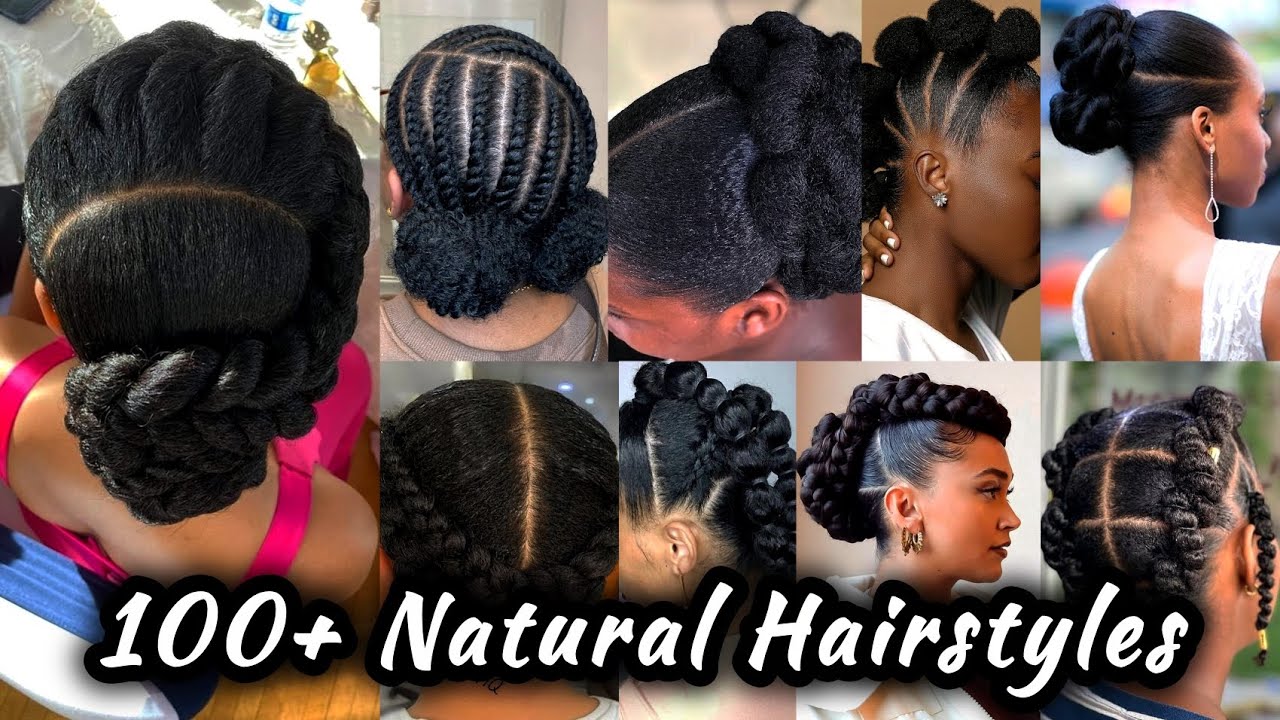 100+ Elegant 4C Natural Hairstyles Transformation For Black Women ...