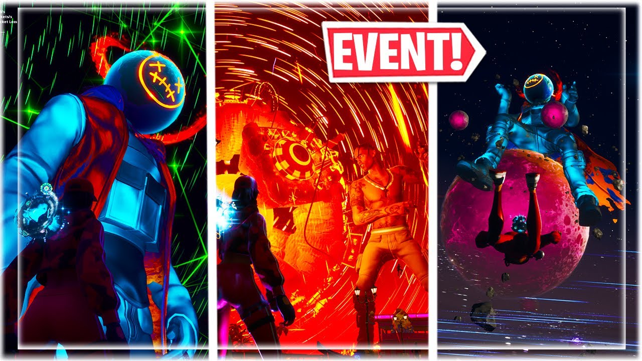 TRAVIS SCOTT "ASTRONOMICAL" LIVE EVENT (FORTNITE) - YouTube