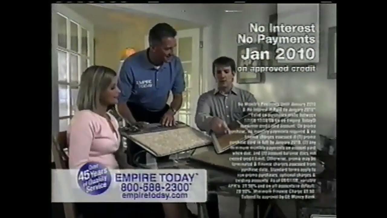 Empire Today 60% Off Event Carpet And Flooring Commercial 2008 - YouTube