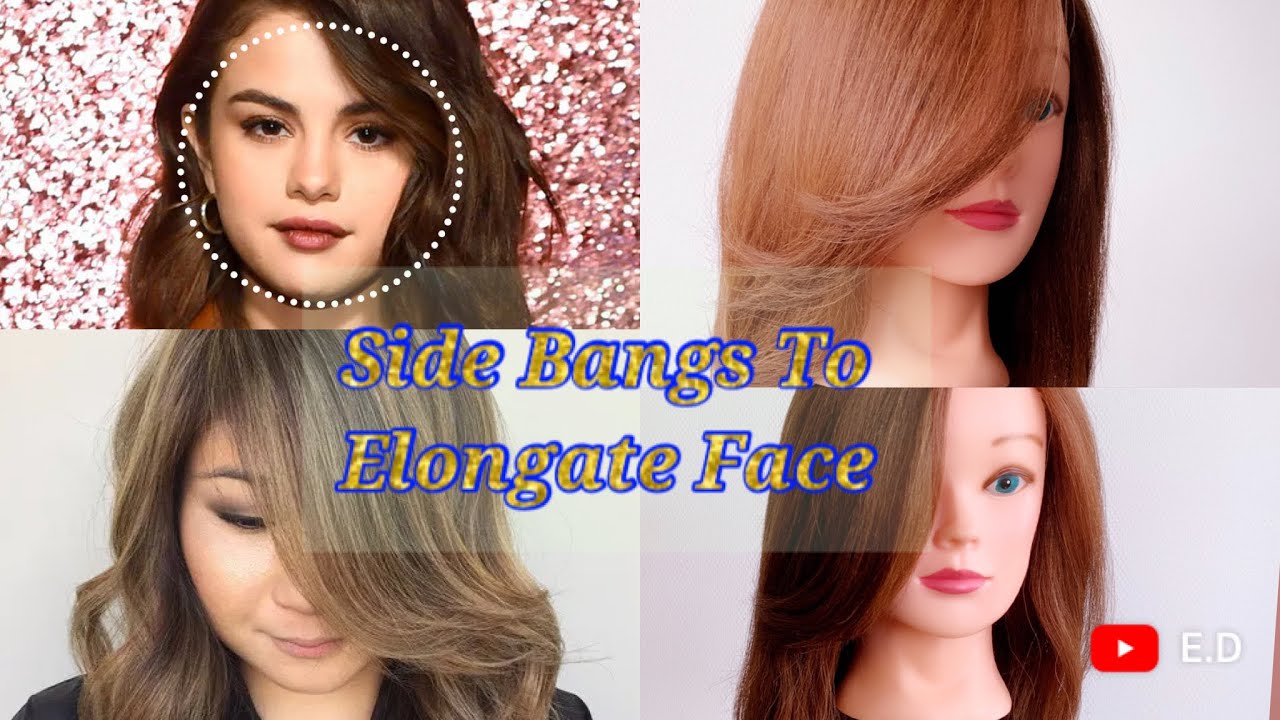 [ DIY ] SIDE BANGS TO ELONGATE FACE // Tutorial //Flequillo lateral ...