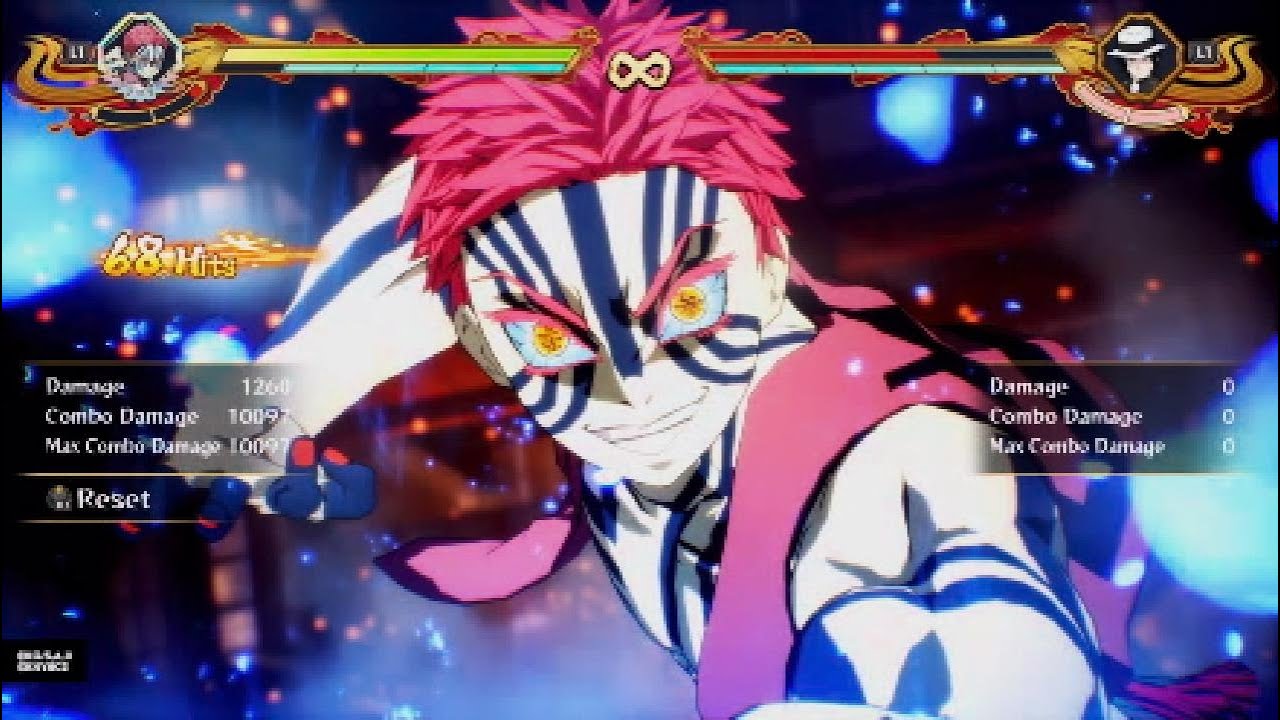 Demon Slayer Hinokami Chronicles 2 Infinity Castle Akaza Kick Barrage ...