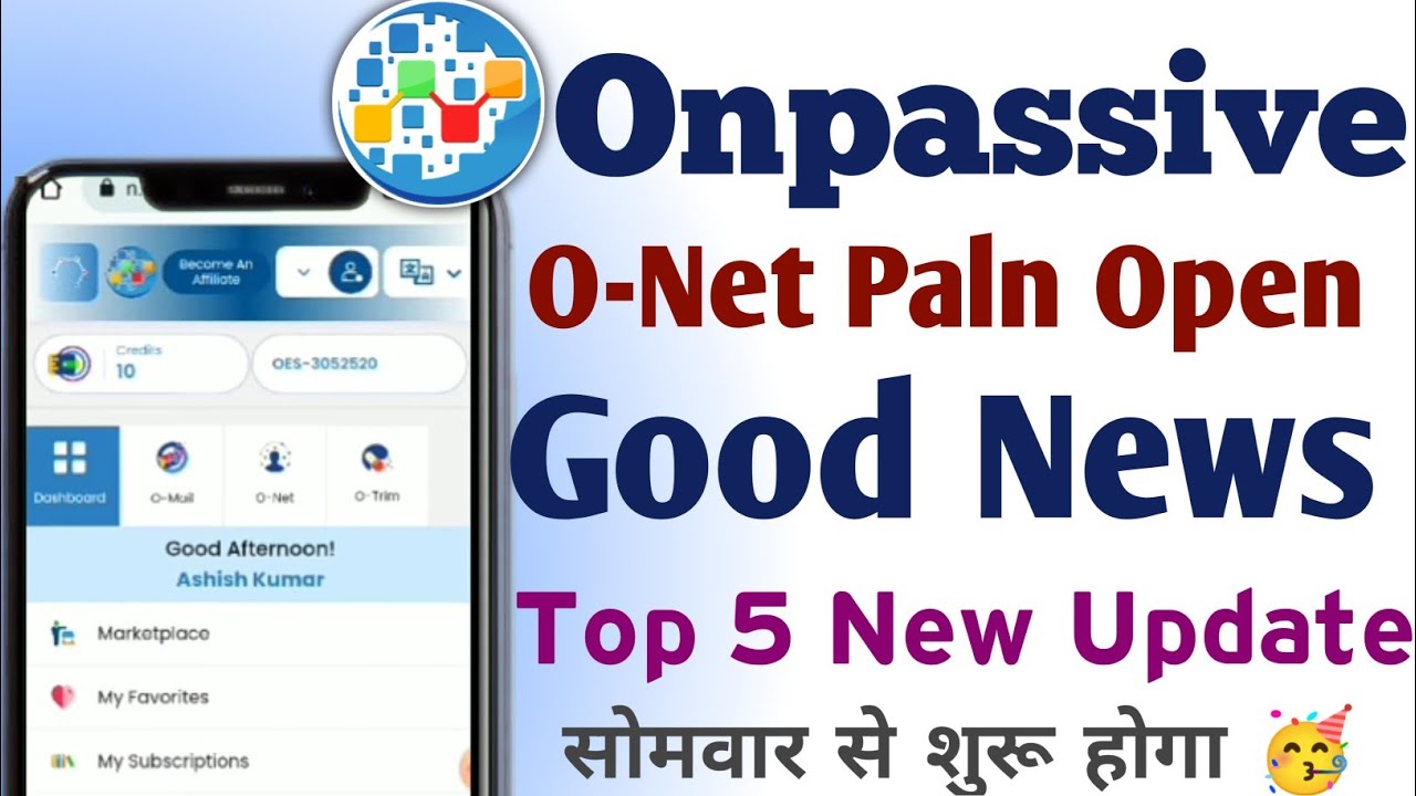 Onpassive New Update Today | Onpassive Today Update | Onpassive # ...