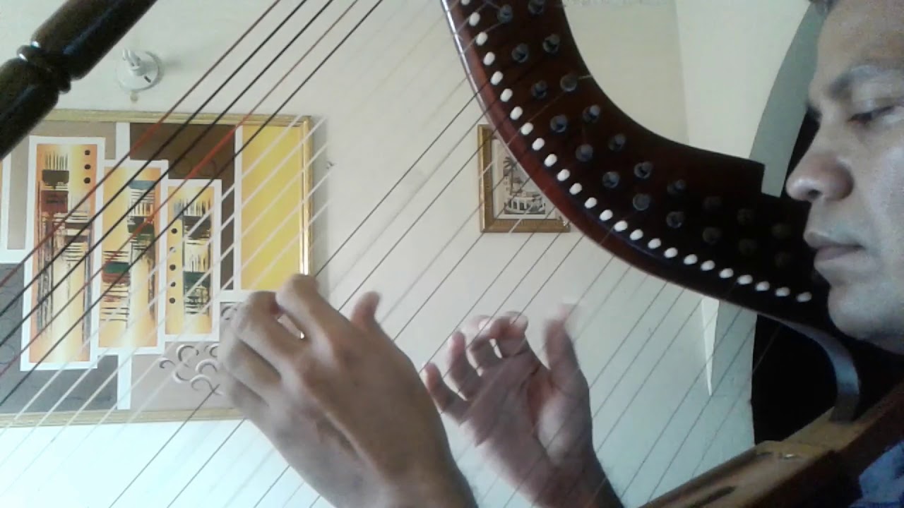 Instrumental de Arpa "Caballo Viejo" - YouTube