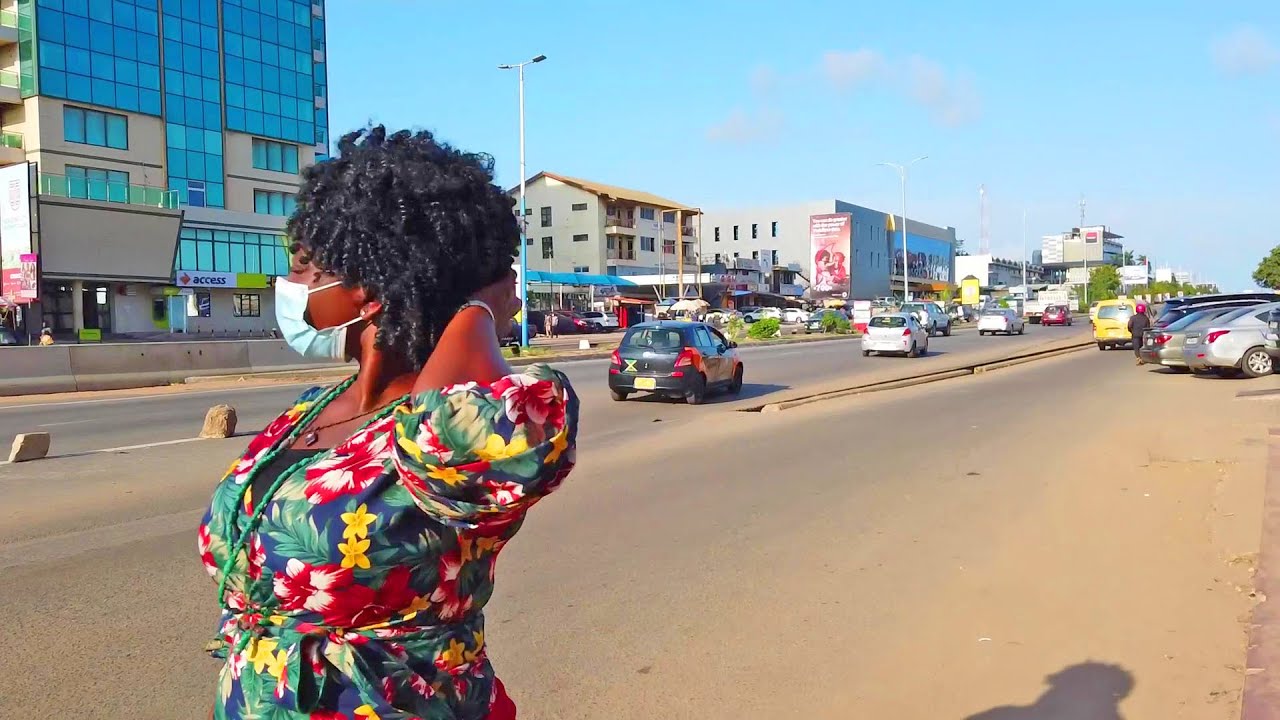 BEAUTIFUL DAY IN GHANA ACCRA ADABRAKA AFRICAN WALK VIDEOS - YouTube
