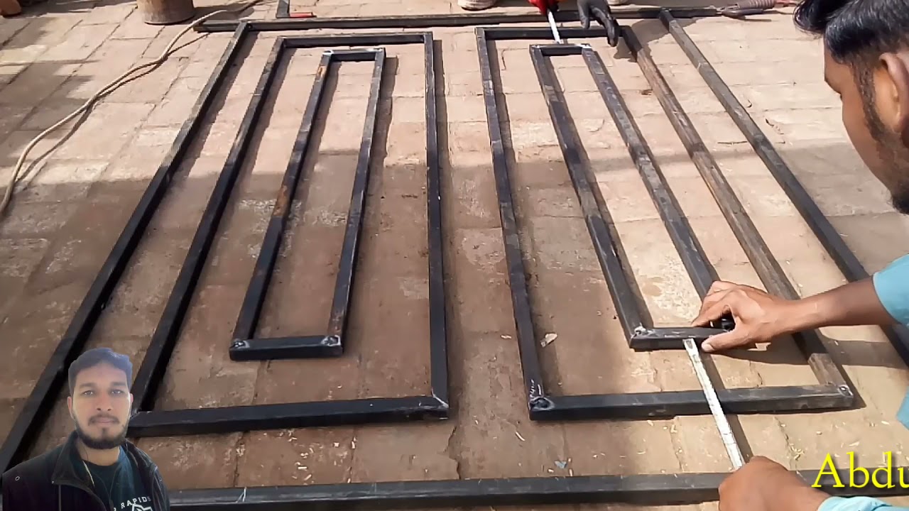 how to make window grill design | door grill design | simple grill ...