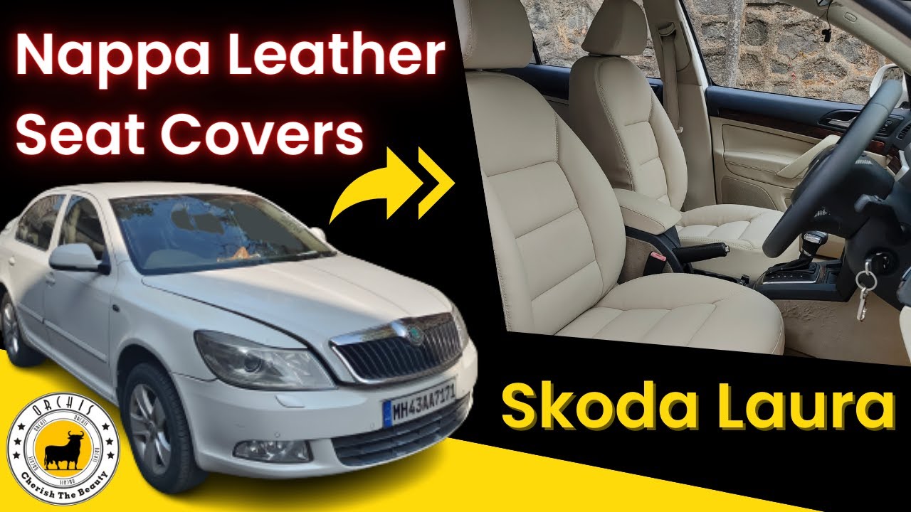 Premium Nappa Leather Seat Covers For Skoda Laura | Genuine Italian ...