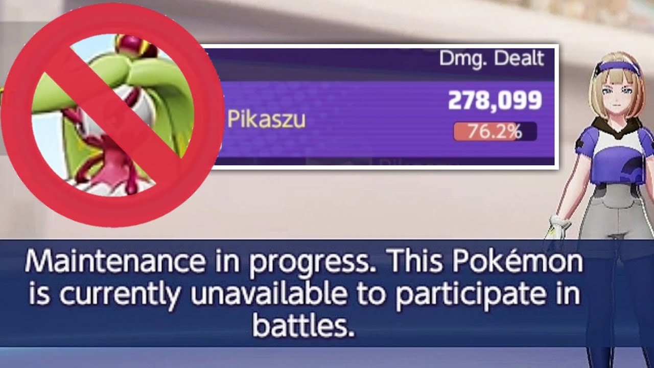 Tsareena is Temporarily Banned, Unite Move Bug - Pokémon Unite Public ...