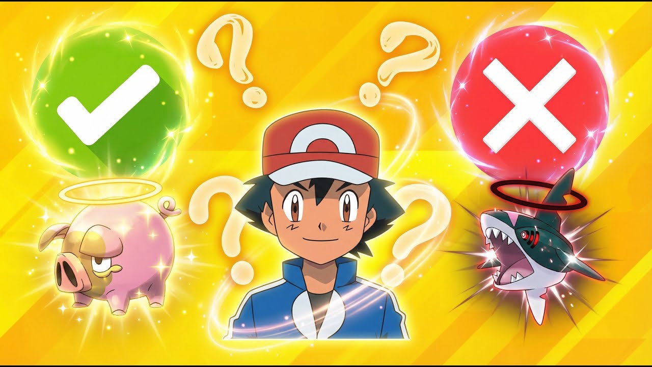 ENCUENTRA el POKÉMON SHINY REAL | Quiz Pokémon En Español - YouTube