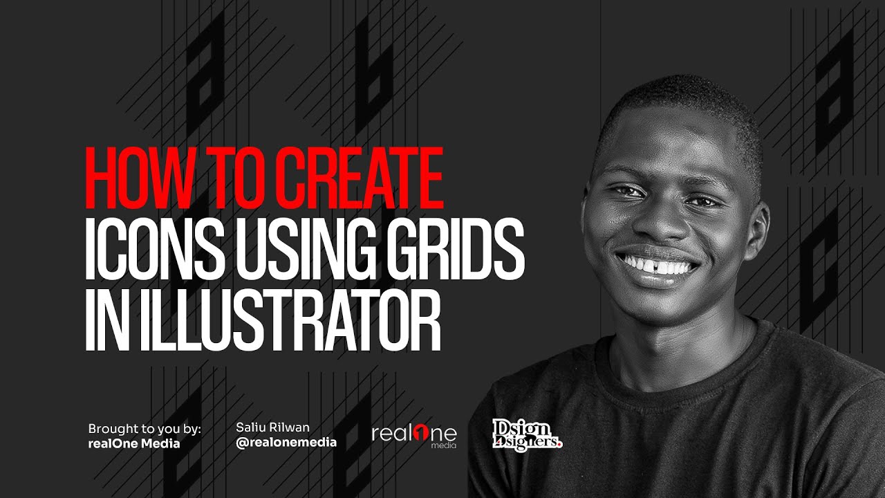 Mastering Grids in Illustrator: Designing Custom Icons Made Easy - YouTube