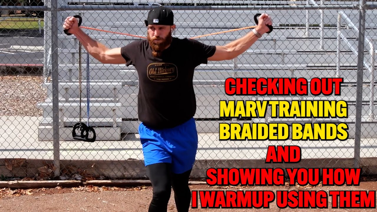 Marv Training Braided Bands Unboxing + Warmup Routine - YouTube