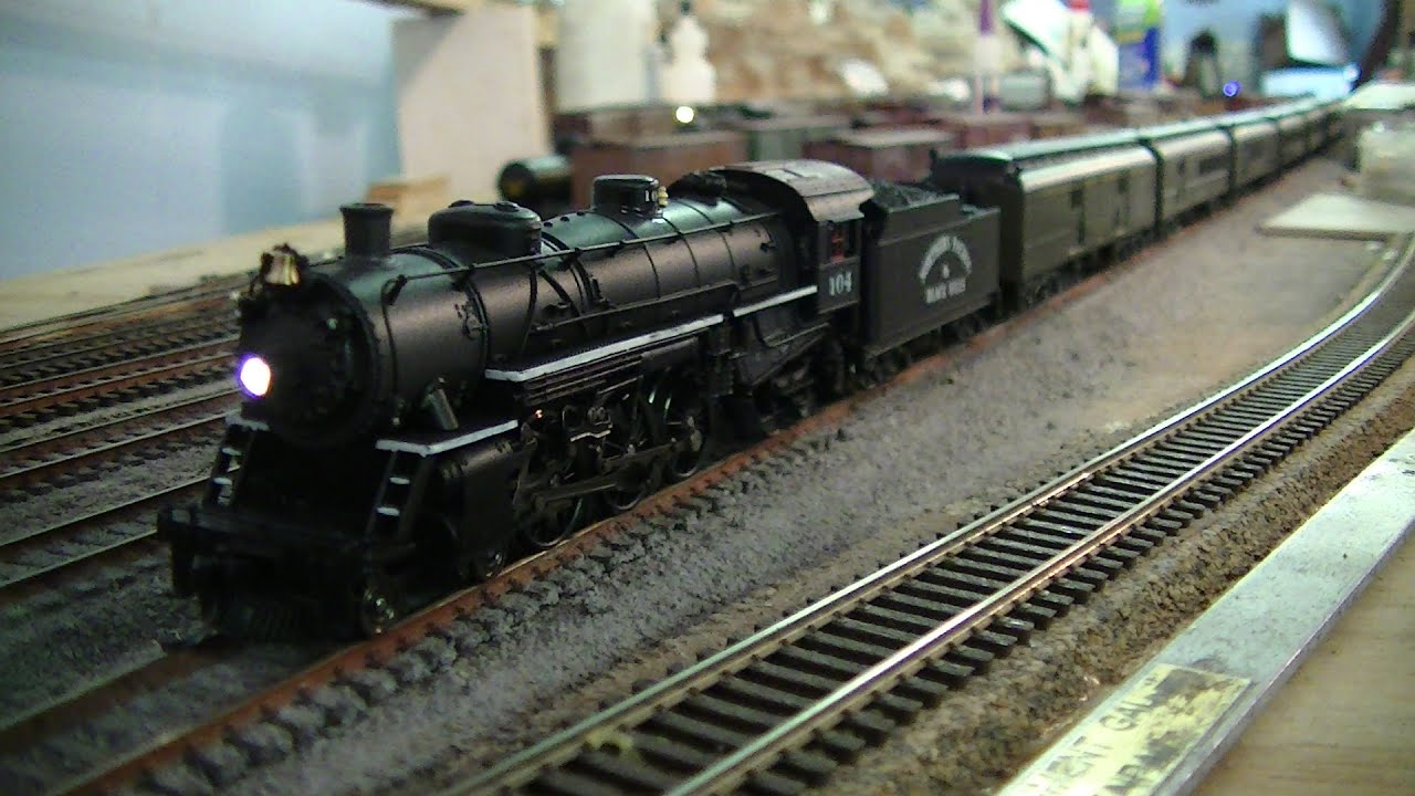 First run, detailed and re-lettered BLI Light Pacific running on the ...