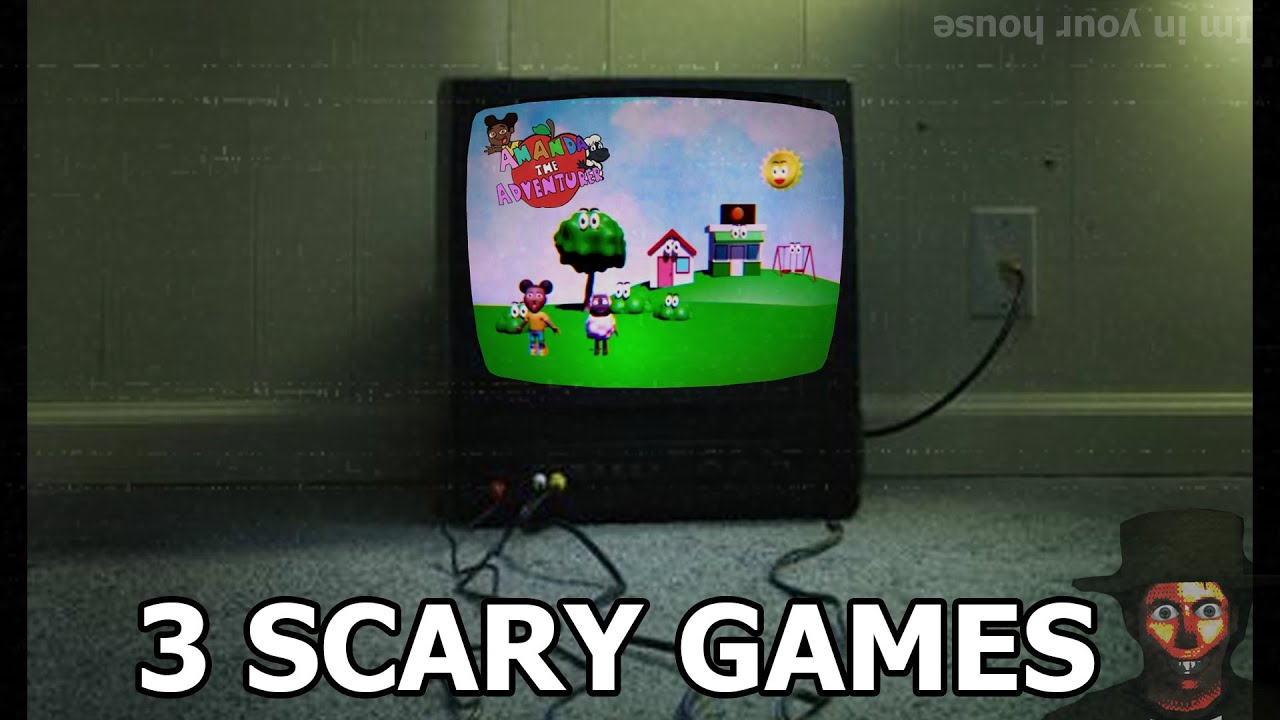 Scary games make me pee-pee poo-poo | 3 scary games #1 - YouTube