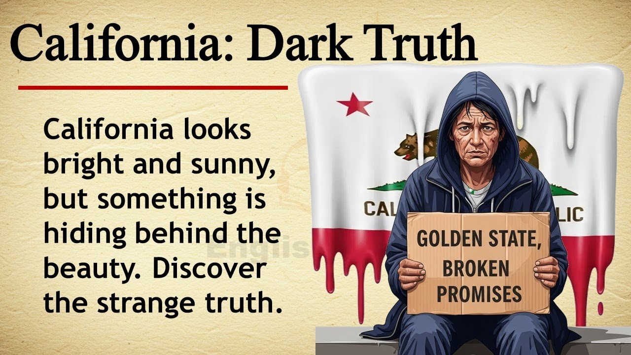 California: the Dark Side || ☀️🤫 Learn English Through Story Level 3 ...