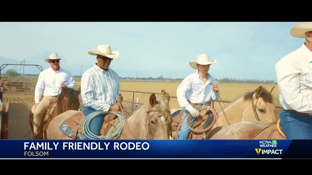 Sacramento County Sheriff hosts his first rodeo in Folsom - YouTube