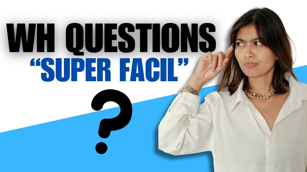 ¡FACIL! Haz PREGUNTAS básicas en inglés con WH QUESTIONS | Ejemplos 📝 ...