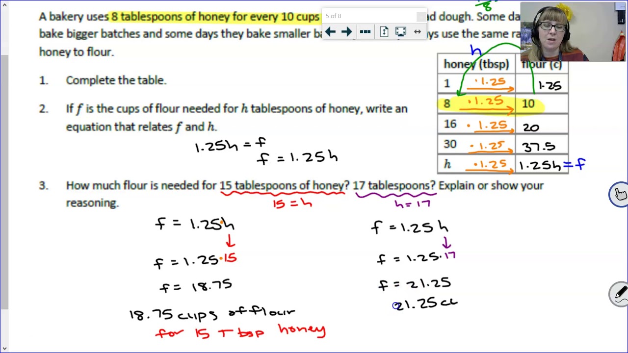 Math 7 Unit 2 Lesson 4 Proportional Relationships and Equations Part 2 ...