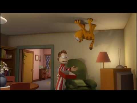 Jon Yells At Garfield 1 EARRAPE - YouTube