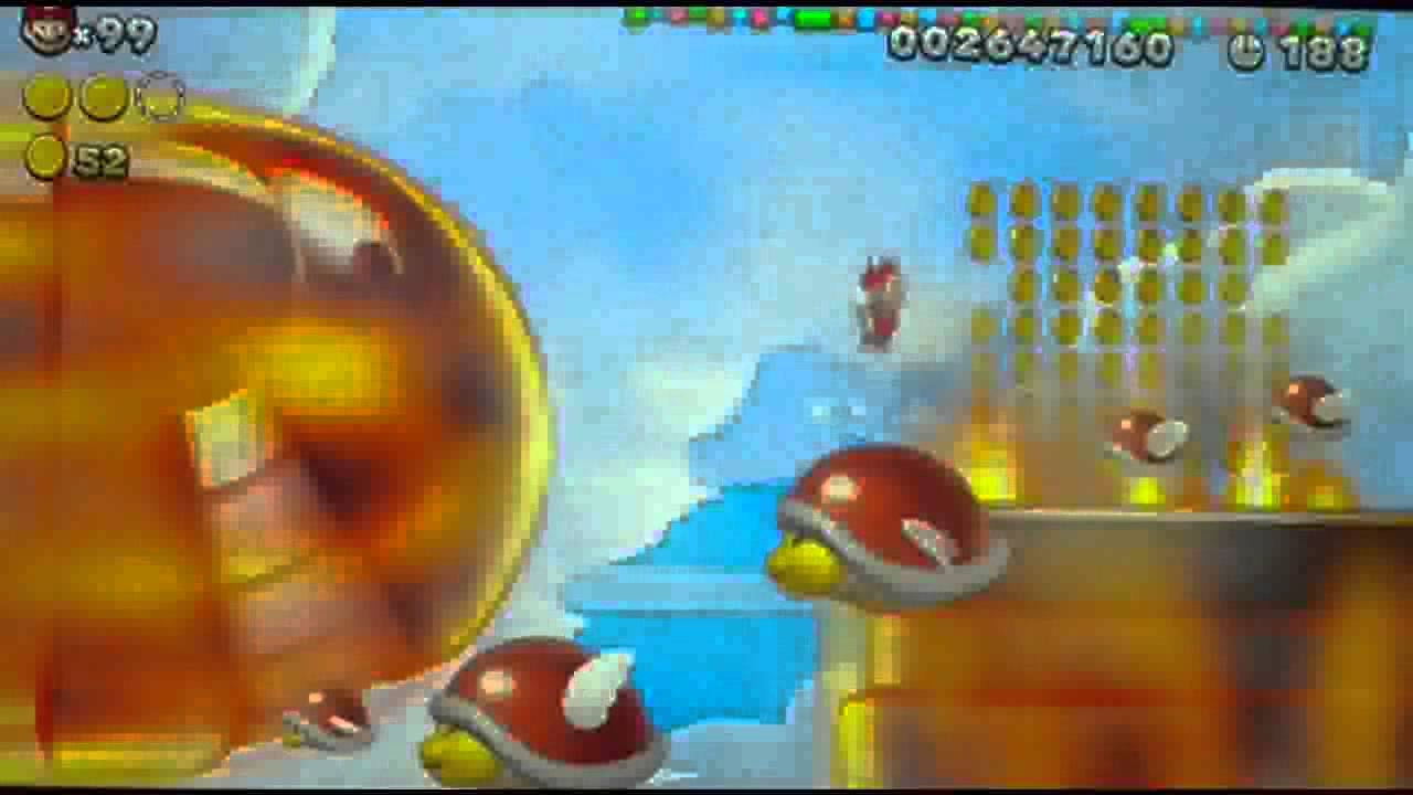 Let's Play New Super Mario Bros. U - Part 17: Mega Banzai Bills - YouTube