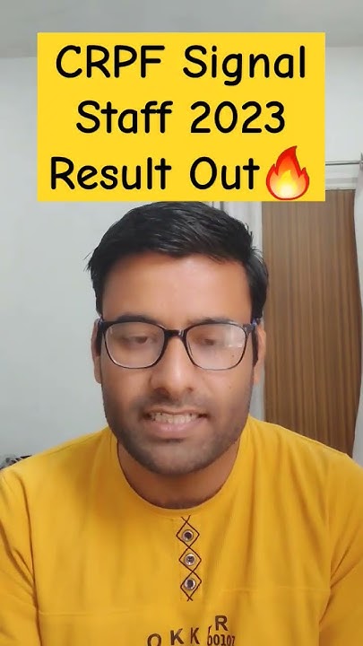 CRPF Signal Staff 2023 Result Out🔥 #shorts #crpfsignal #crpfsignalstaff #ssccpophysical #crpf # ...