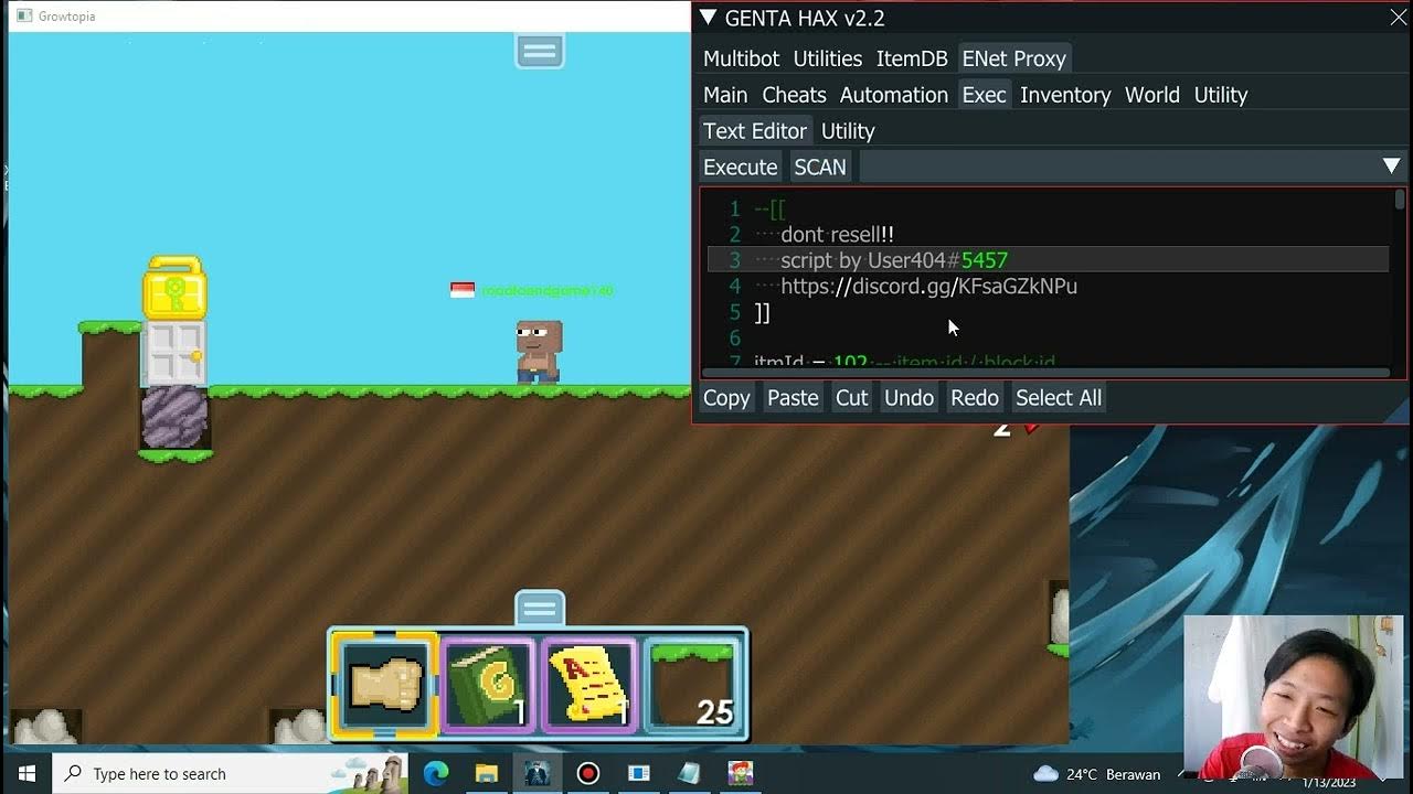 Mencoba Jalankan SC Rotasi Di Enet Proxy - Growtopia - YouTube