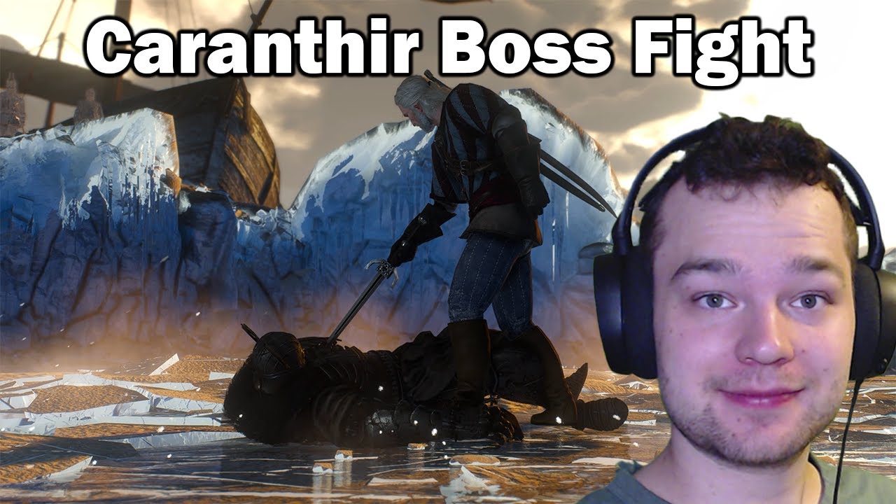 Caranthir Full Boss Fight in The Witcher 3 Wild Hunt Hardest Difficulty ...