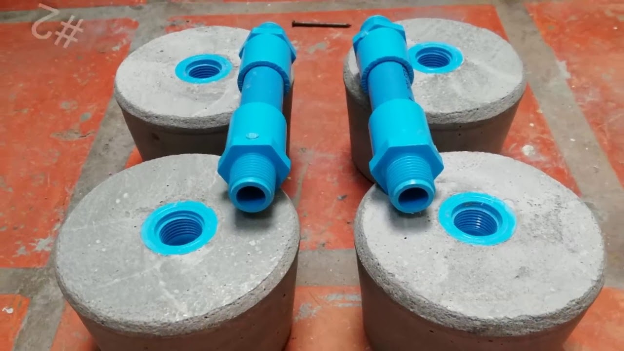 How To Make Homemade Weights DIY Dumbbell Gym at home - YouTube