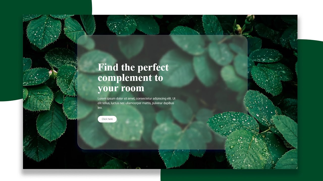 Free Glass Morph Effect አሰራር on Wordpress በነፃ Amharic - YouTube